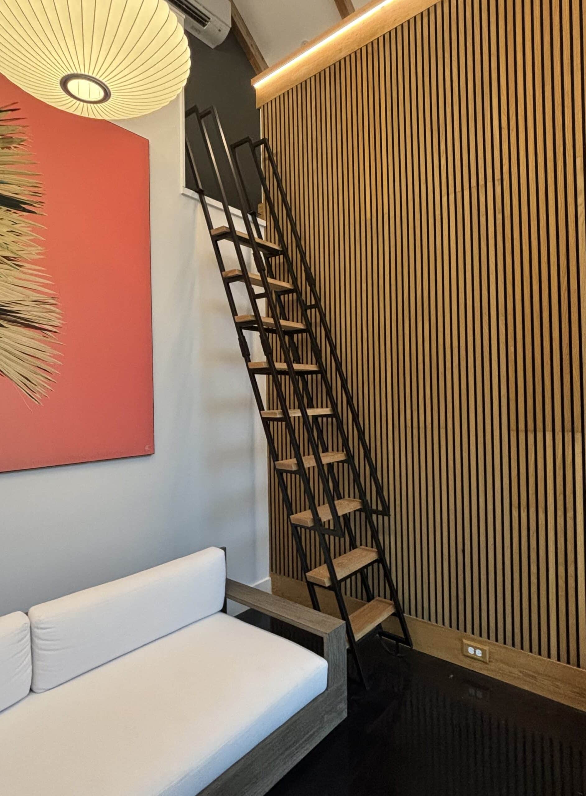 Unique Rustic Loft Ladders Ship Ladder Rustic Family Room New